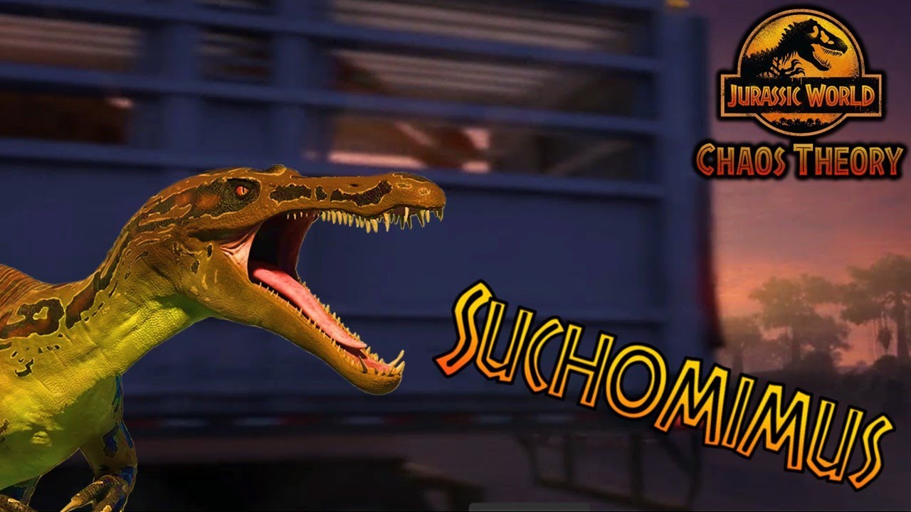 Jurassic world Chaos Theory season 3 Suchomimus screen time - YouTube