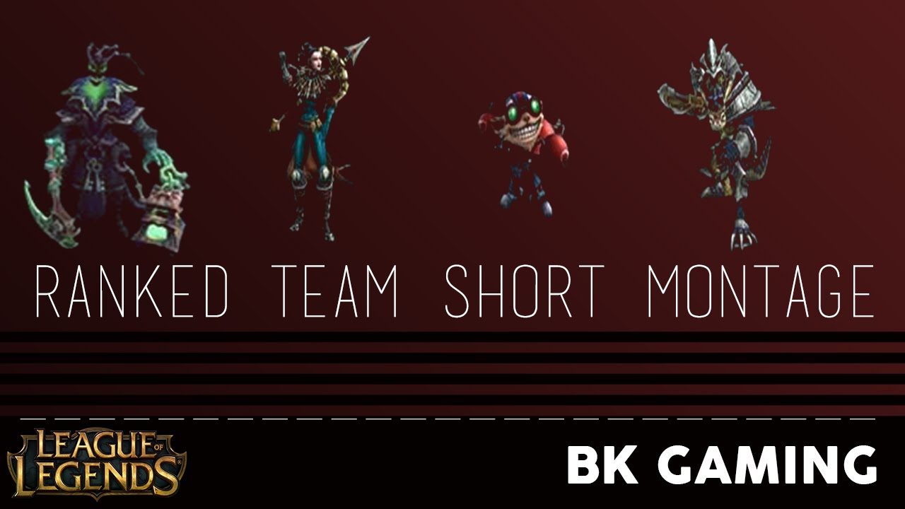 BK Gaming Ranked Team - Mini Montage - YouTube