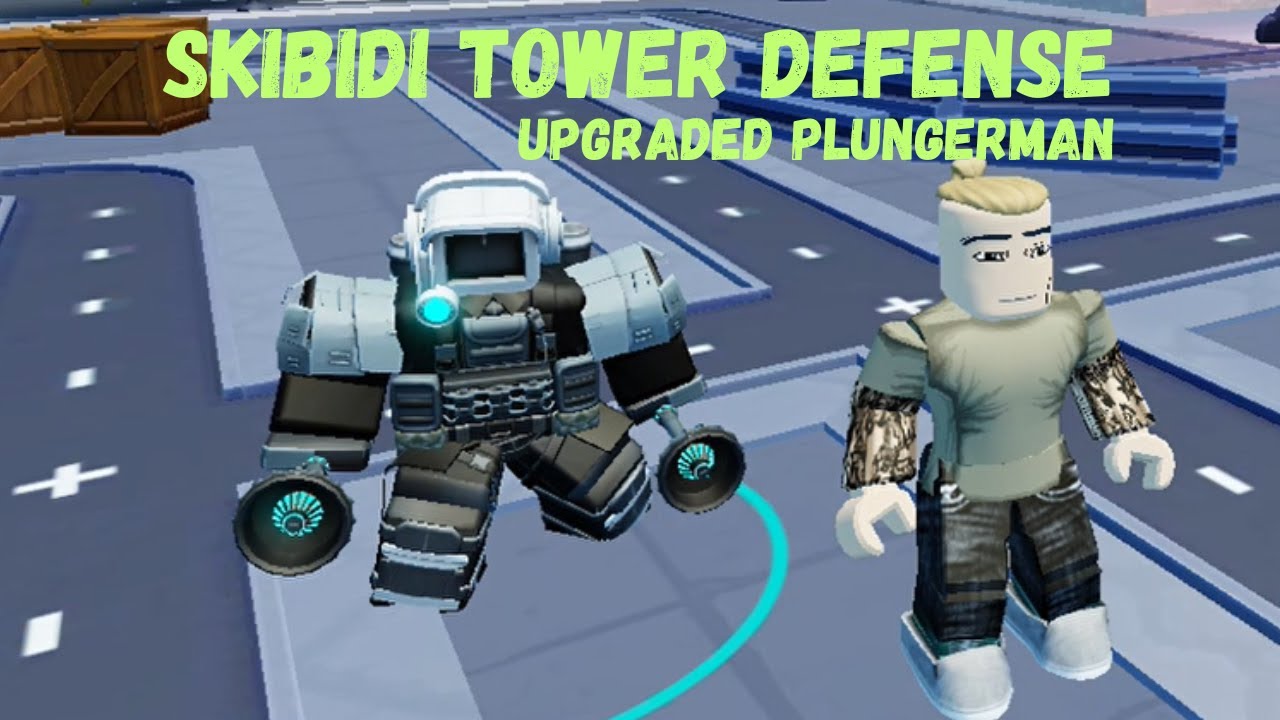 Skibidi Tower Defense New Godly Unit Upgraded Plungerman - YouTube