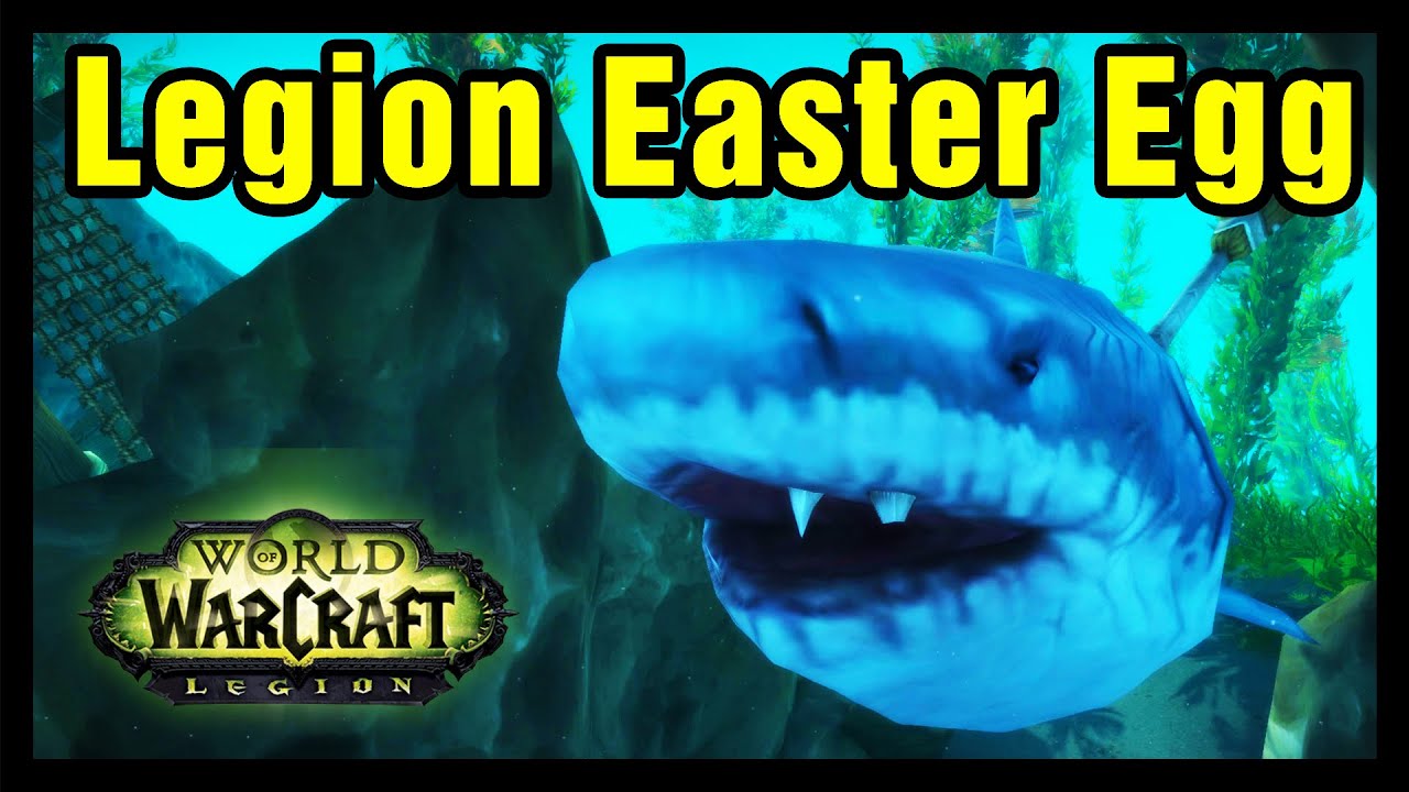 Toothless Shark WoW Legion Easter Egg - YouTube