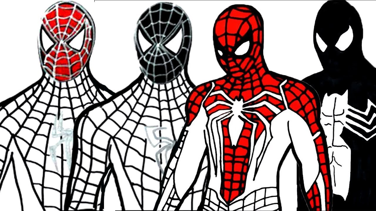 🔴🔴 HOW TO DRAW TO spider-man: across the spider-verse - YouTube