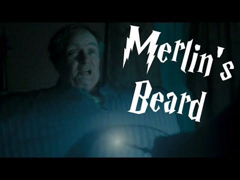 Slughorn saying merlin's beard for 10 hours - YouTube