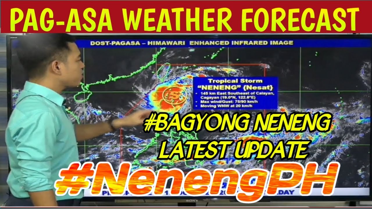 Weather Update Today | #NenengPH | Bagyong Neneng Latest Update | PAG ...