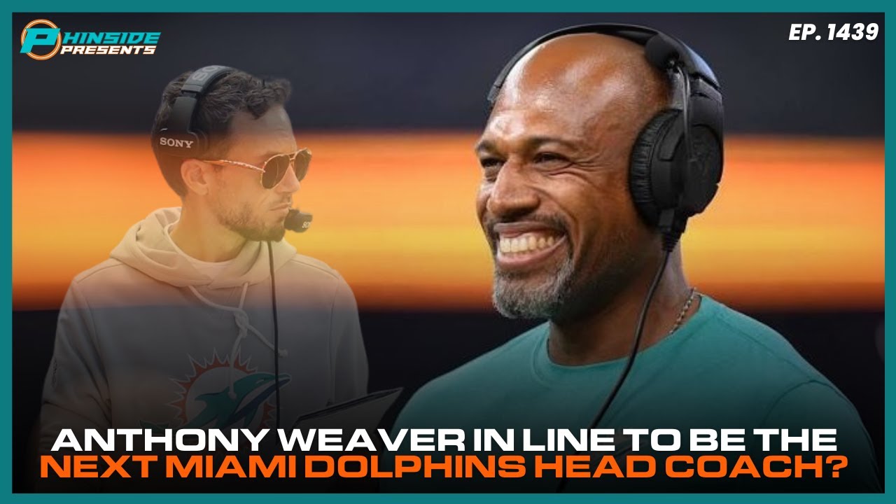 Anthony Weaver In Line To Be Next Head Coach Of Miami Dolphins?! - YouTube