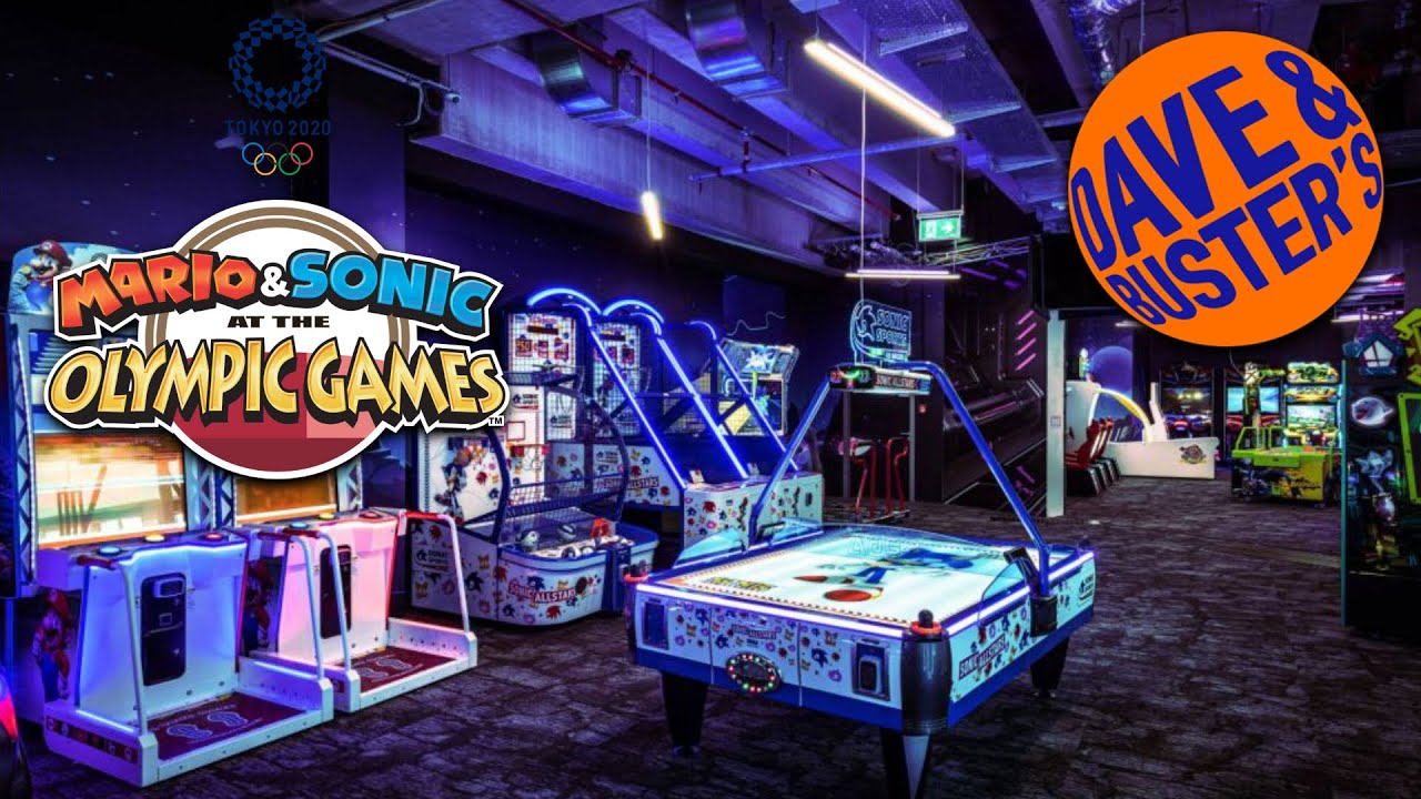 Mario and Sonic at the Olympic Games Tokyo 2020 Gameplay at Dave and ...