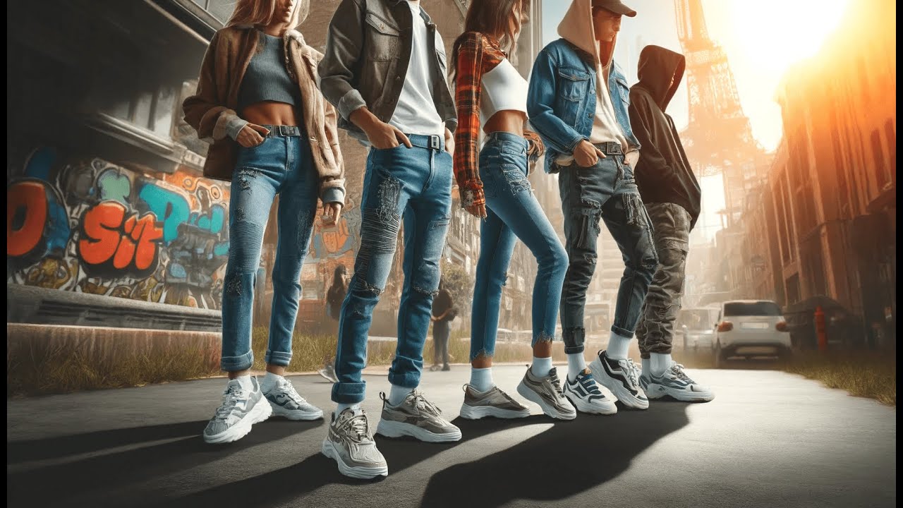 👖 QIMYUM Mens Ripped Jeans | Best Jeans for Drip 👖 - YouTube