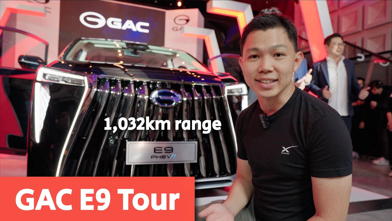 GAC E9 Tour! (PHEV MPV with 1,032km Range) - YouTube