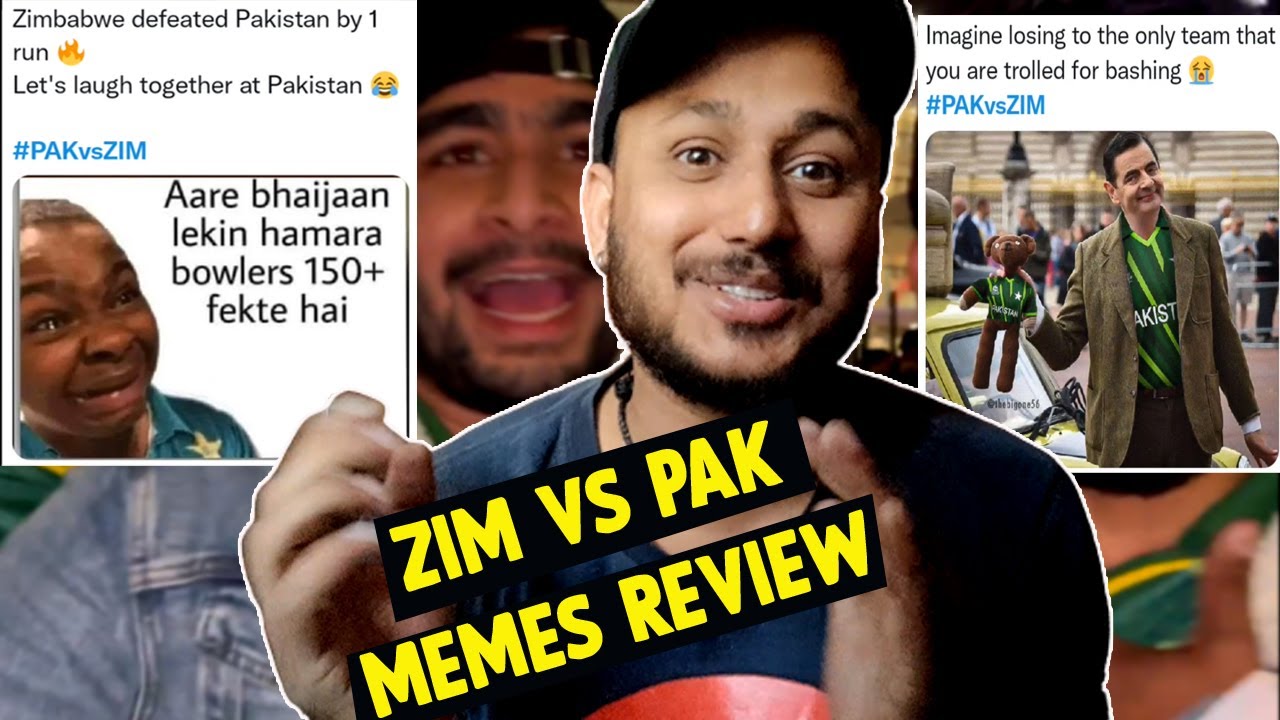 Pak Vs Zim Meme Review | Funny Memes | Pak Meme Review - YouTube