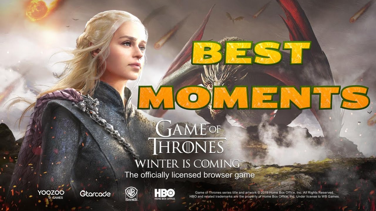 BEST MOMENTS (Game of Thrones Winter is Coming) - YouTube