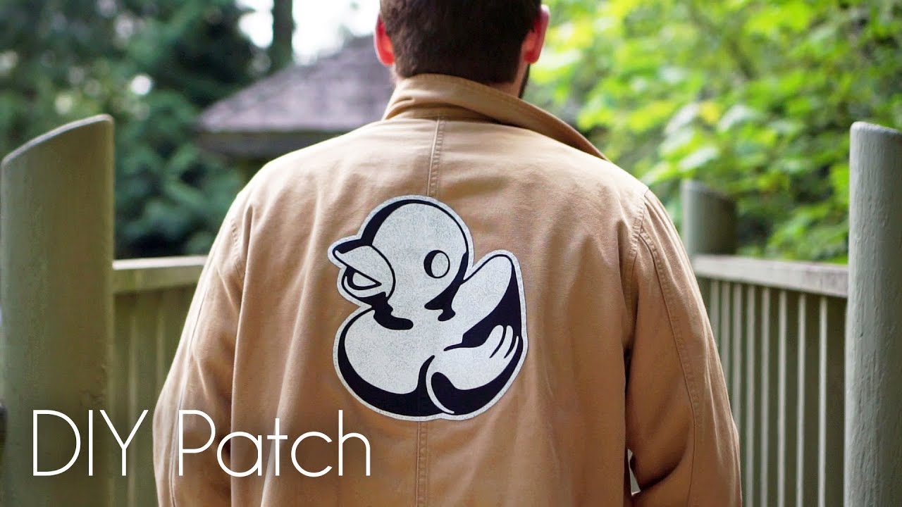 DIY patch with a vinyl cutter - YouTube