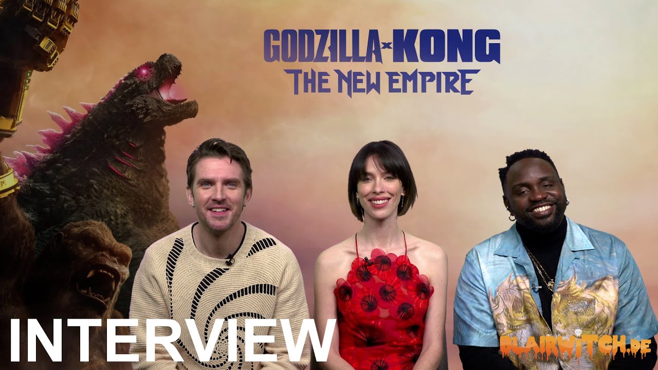 Dan Stevens, Rebecca Hall & Brian Tyree Henry GODZILLA X KONG: THE NEW ...