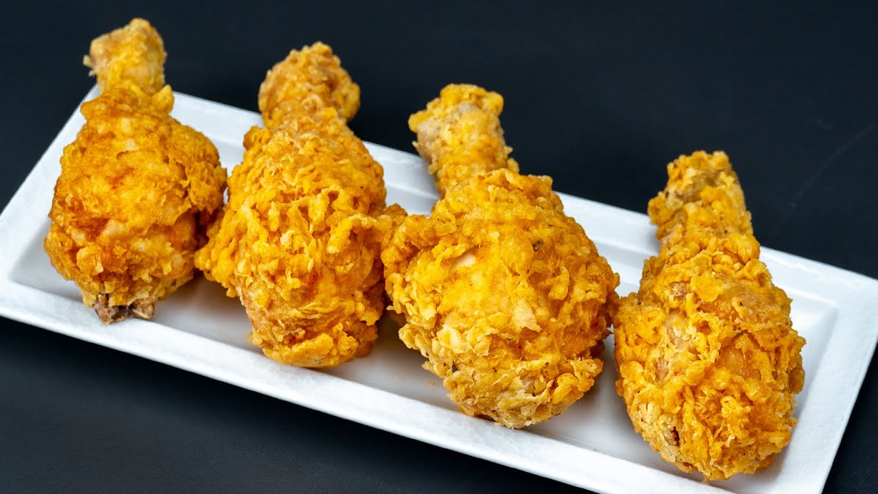 I haven't been to KFC for a year! Crispy legs in just a few minutes ...