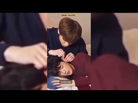 Moonbin Clean Cha Eunwoo's Ears that will end up teasing  💕💕