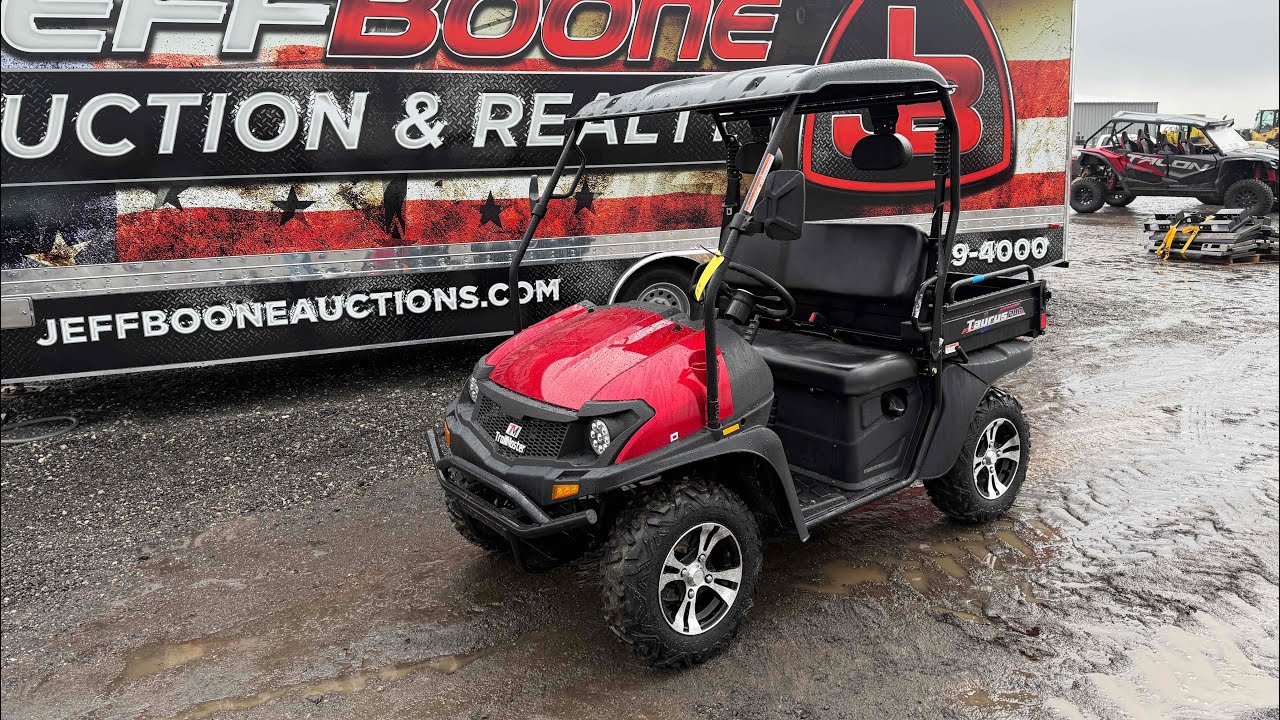 Lot 4016 Winter 2025 - 2021 Trail Master Taurus 200 - YouTube