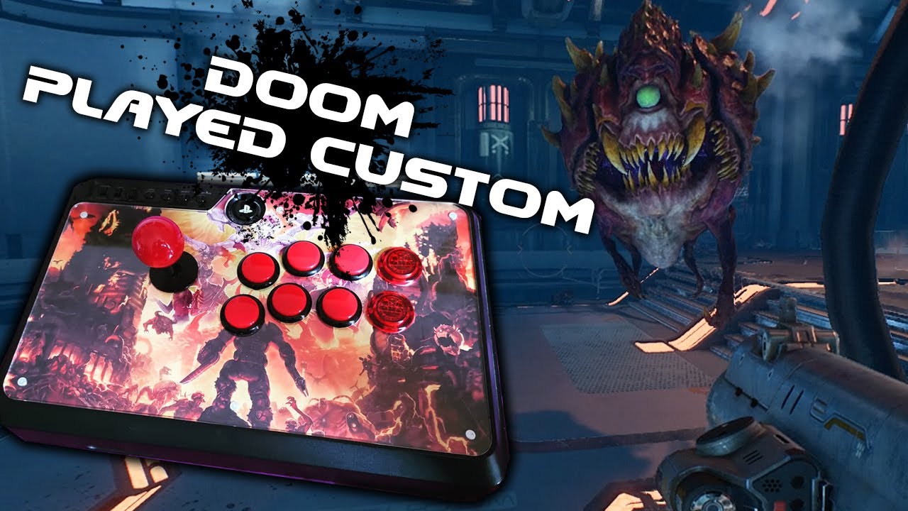 THIS IS MY DOOMSTICK - Playing Doom Games with a Custom FIGHTSTICK ...