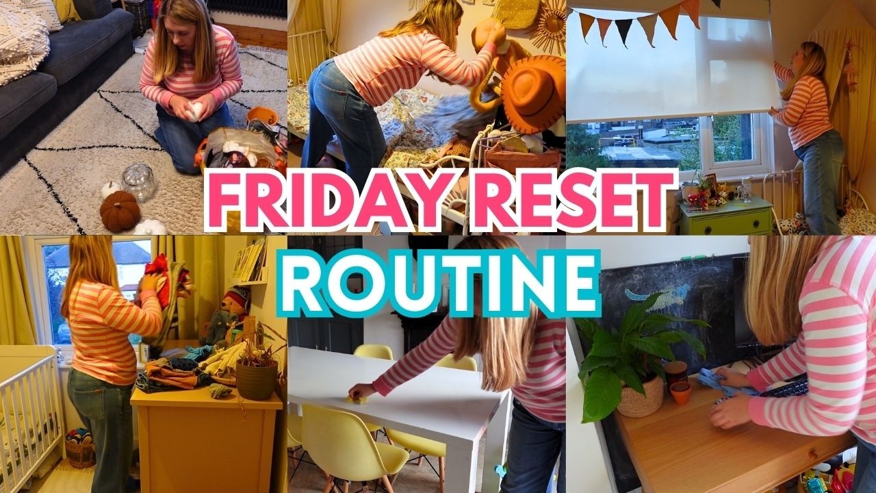 Friday Reset Routine 2025 | Weekend Cleaning Motivation & Home Reset 🧽 ...