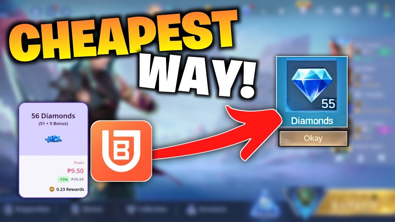 How to RECHARGE MLBB Diamonds in a CHEAPEST WAY (International) to BUY ...