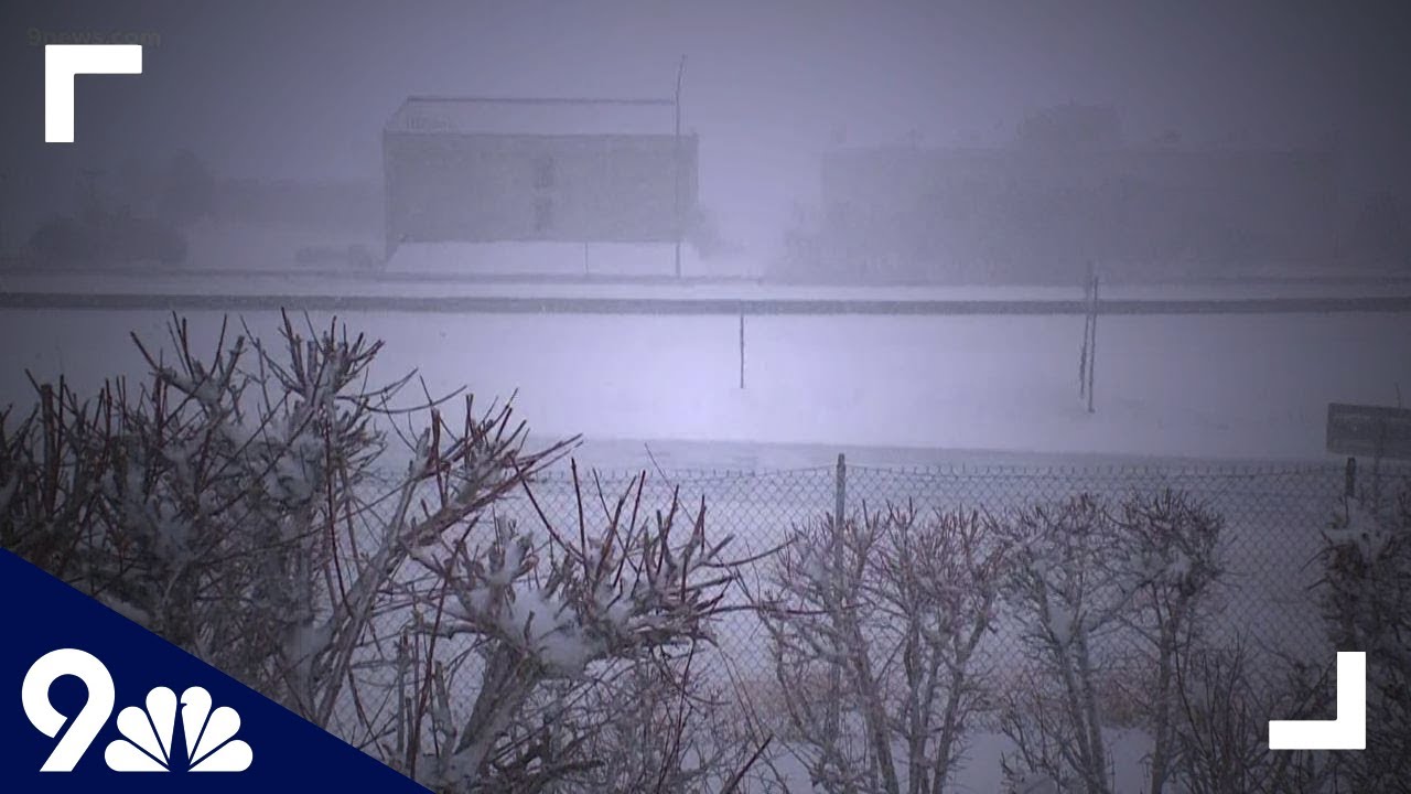 March storm: Here are the conditions in Castle Rock - YouTube