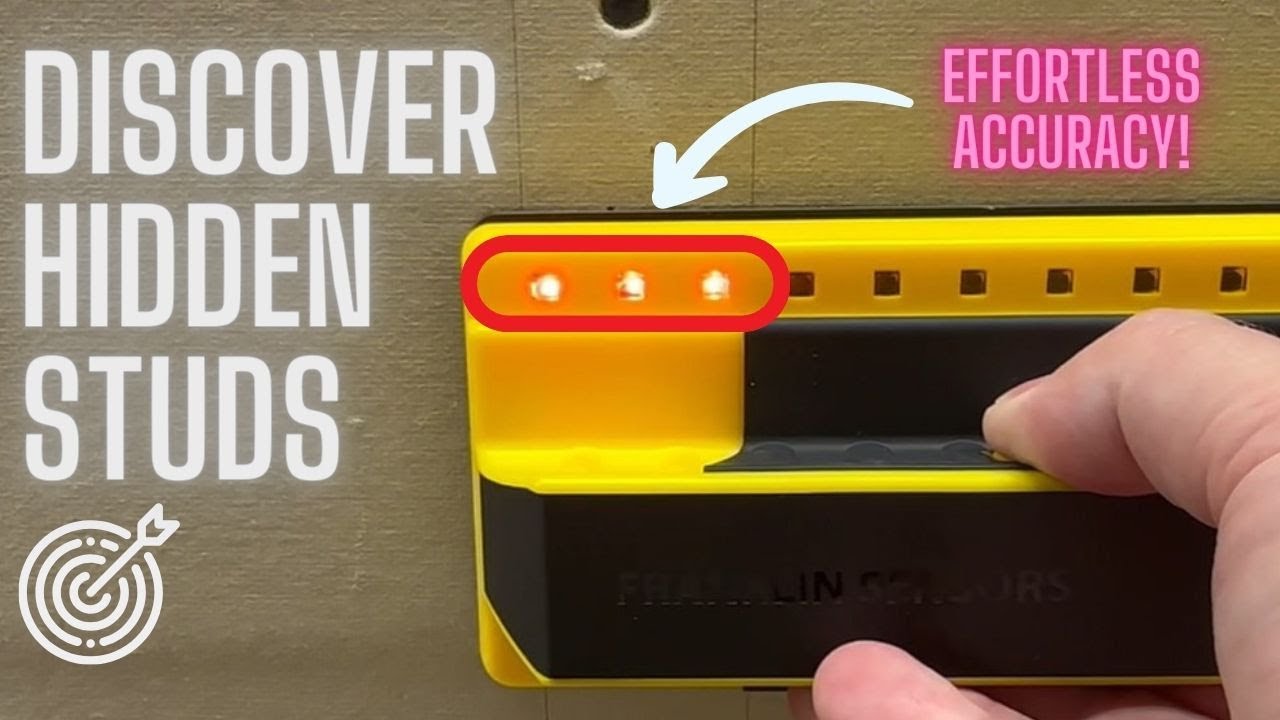 Franklin Sensors ProSensor 710: Find Studs with Precision - YouTube
