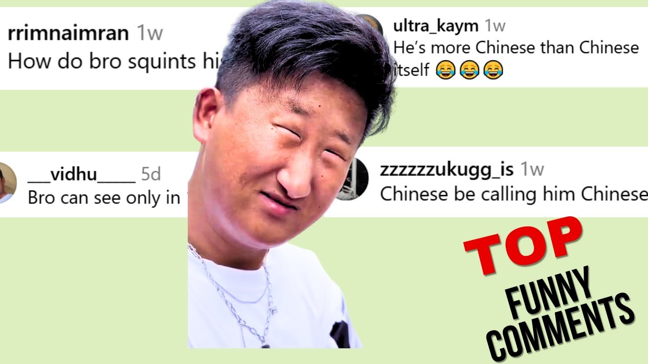 Bro is more Chinese than Chinese himself #chineseguy #funnycomments # ...