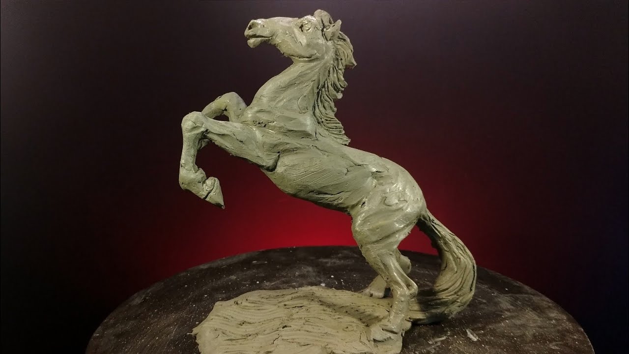 Animal making with clay | mitti ke janwar | Horse | Ghora - YouTube