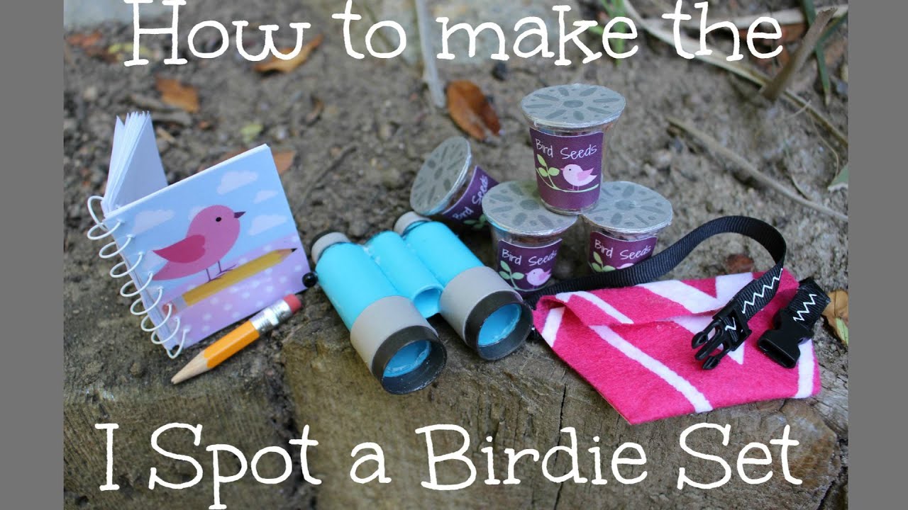 DIY I Spot A Birdie Playset - YouTube