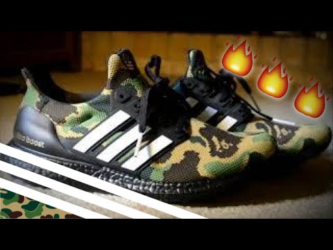 ADIDAS X BAPE ULTRA BOOST OVERVIEW & ON-FEET! 🔥🔥🔥 (Adidas x A Bathing ...