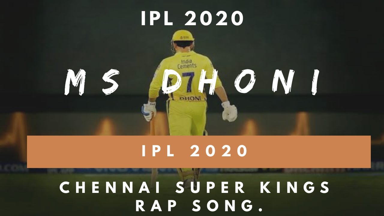 IPL ANTHEM 2020 | CHENNAI SUPER KINGS SONG | IPL ANTHEM 2020 | IPL 2020 ...