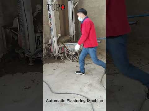 Automatic wall plastering machine  WhatsApp or WeChat at the same id (0086 18566029036)