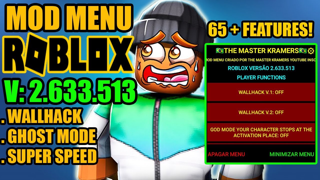 ROBLOX MOD MENU v2.633.513 DOWNLOAD ATUALIZADO! - YouTube