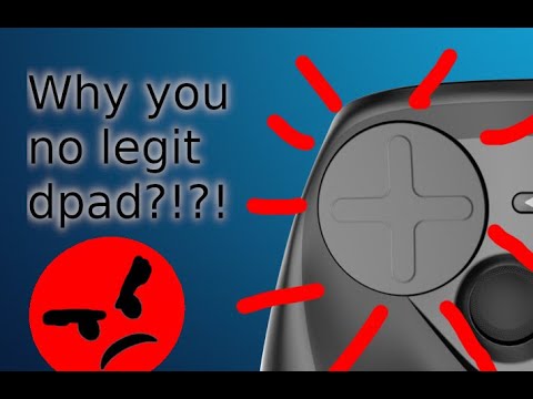 Steam Controller Basics: Dpad Mode on Touch Pads - YouTube
