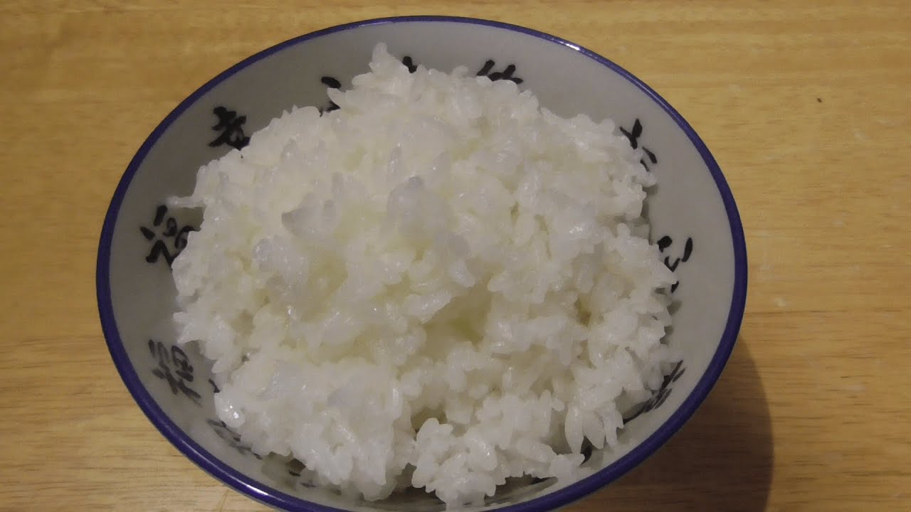 How to cook steamed rice - Japanese Breakfast - YouTube