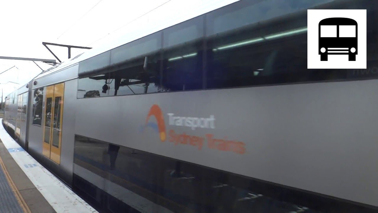 Sydney Trains A-Set (Waratah) - Arriving Blacktown Railway Station ...