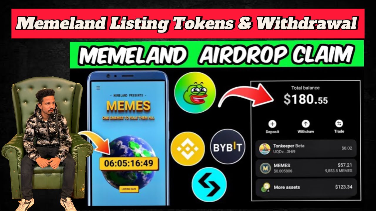 🔥 Memeland Live 😱 !! Memeland Listing & Claim AirDrop !! Memeland ...