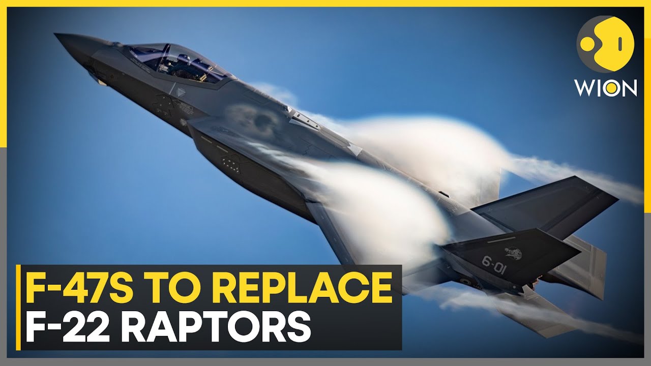 US President Trump Unveils New F-47 Fighter Jet to Replace F-22 Raptors ...