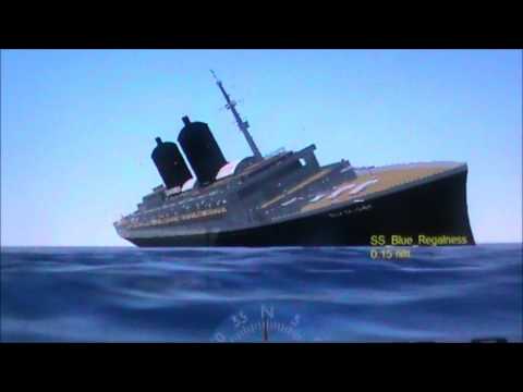 Sinking of the SS Blue Regalness - YouTube