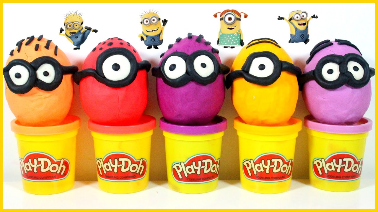 DESPICABLE ME MINIONS SURPRISE EGGS! - YouTube