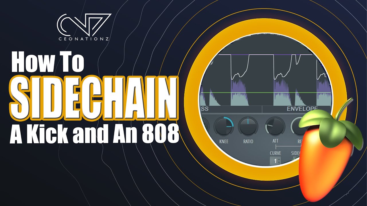 How to sidechain a kick and an 808 - YouTube