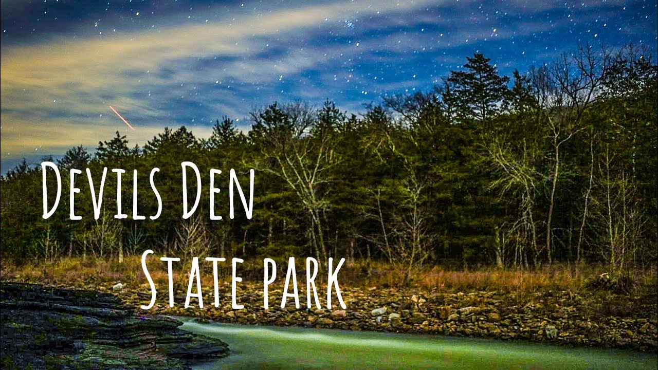 Exploring Devils Den in an old VW - YouTube