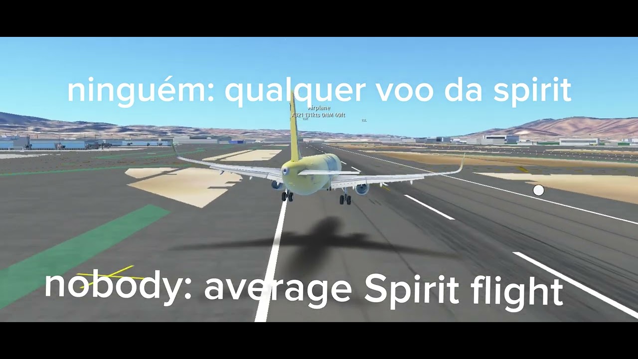 Qualquer voo da Spirit: - YouTube