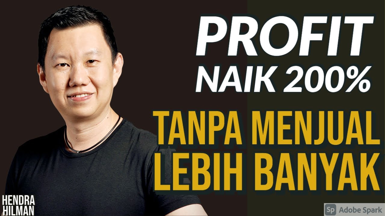 PROFIT NAIK 200% !! TANPA MENJUAL LEBIH BANYAK - YouTube