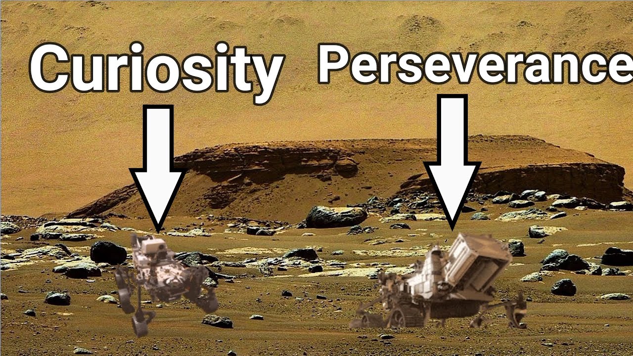 Both Mars Rovers Of NASA, Curiosity Rover Meet With Perseverance Rover ...