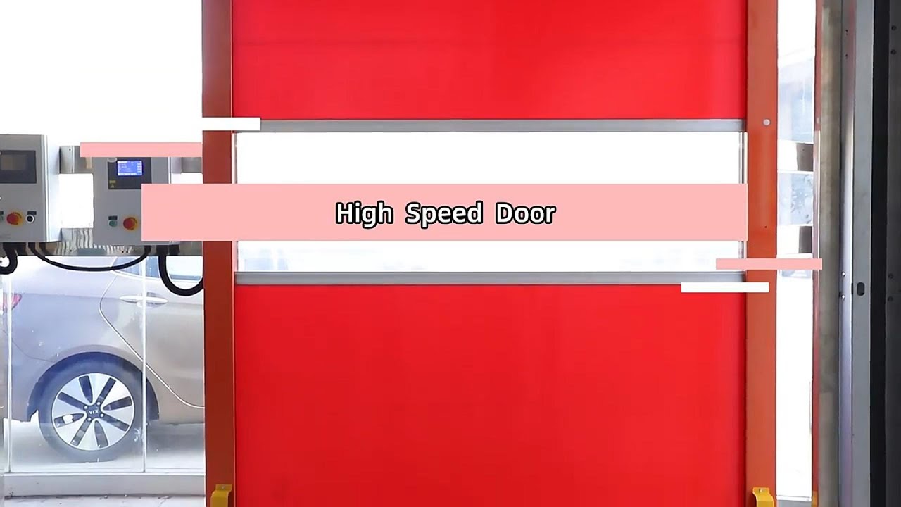 High Speed Door - YouTube