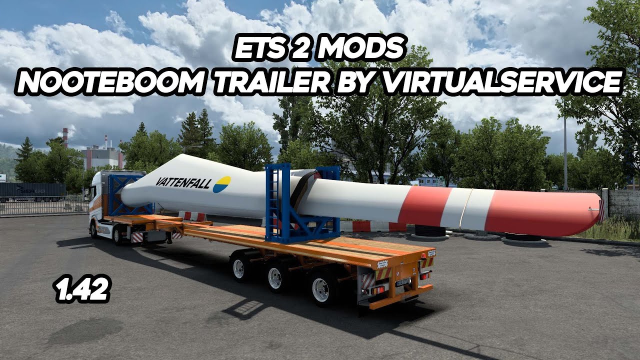 ETS 2 Mods Nooteboom Trailer by VirtualServiceETS [ Preview ] v1.42 ...