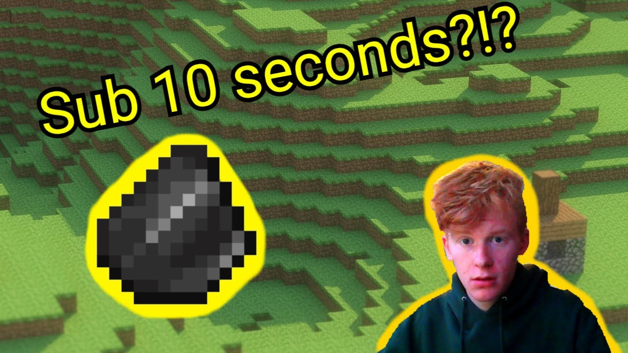 The Best MEME Minecraft Speedrun - YouTube