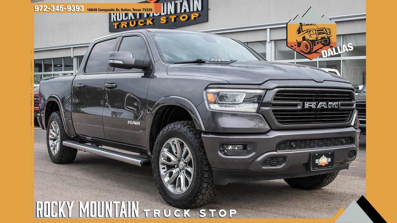 2020 Ram 1500 Laramie BIG SCREEN / LOADED / 4X4 / CLEAN CARFAX - YouTube