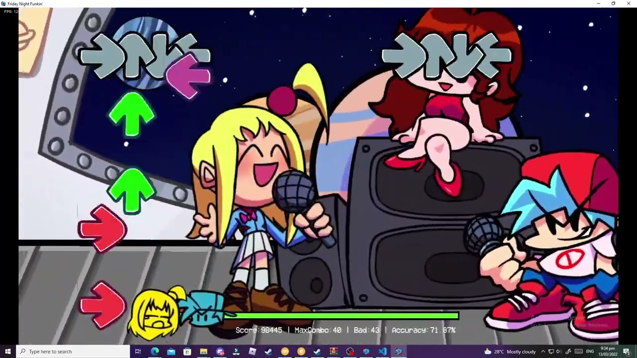 FNF Galaxy Mod 2.5 Secret Song - YouTube