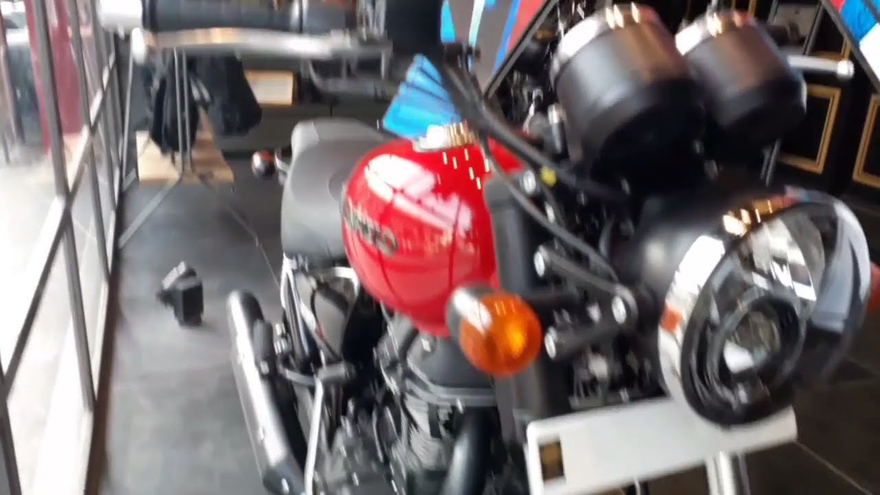 Royal Enfield Thunderbird 350X | Red Edition | First Look | Walk Around ...