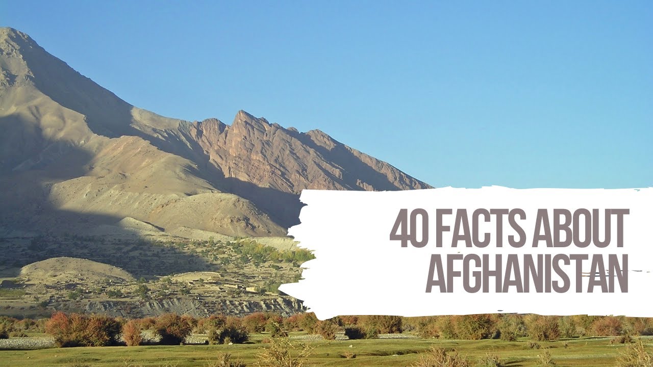 40 Facts about Afghanistan - YouTube