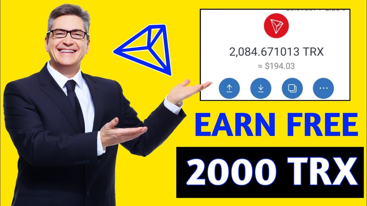 🆓free Earn Trx Daily 🔥 How To Earn Free Trx Without Investment 🤩 New